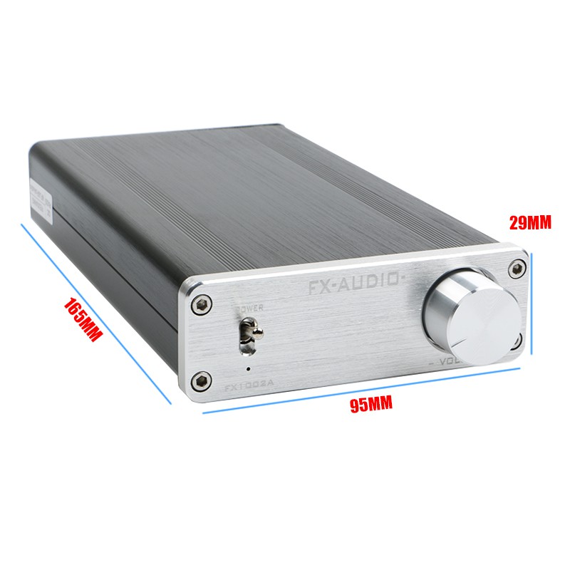 FX-AUDIO FX1002A High-power digital power amplifier 160W | Shopee ...