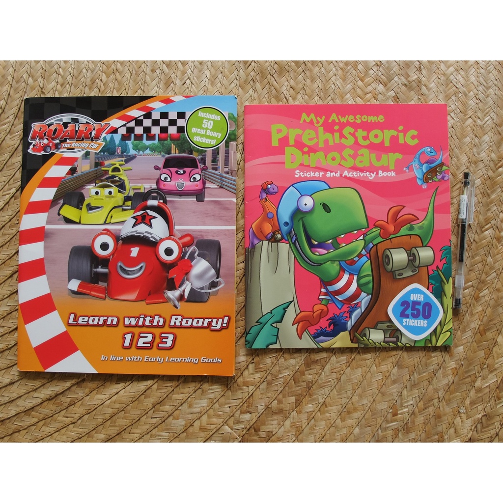 Learn with Roary! 123 + My Awesome Prehistoric Dinosaur Sticker and ...