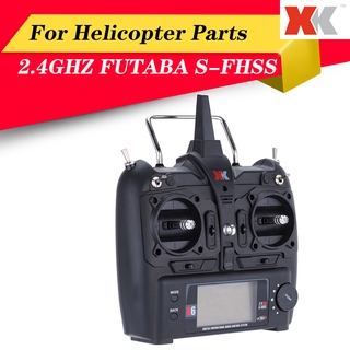XK X6 2.4G 6CH Remote Controller Transmitter for RC Helicopter K100 K110 K120 K123 K124 RC ...