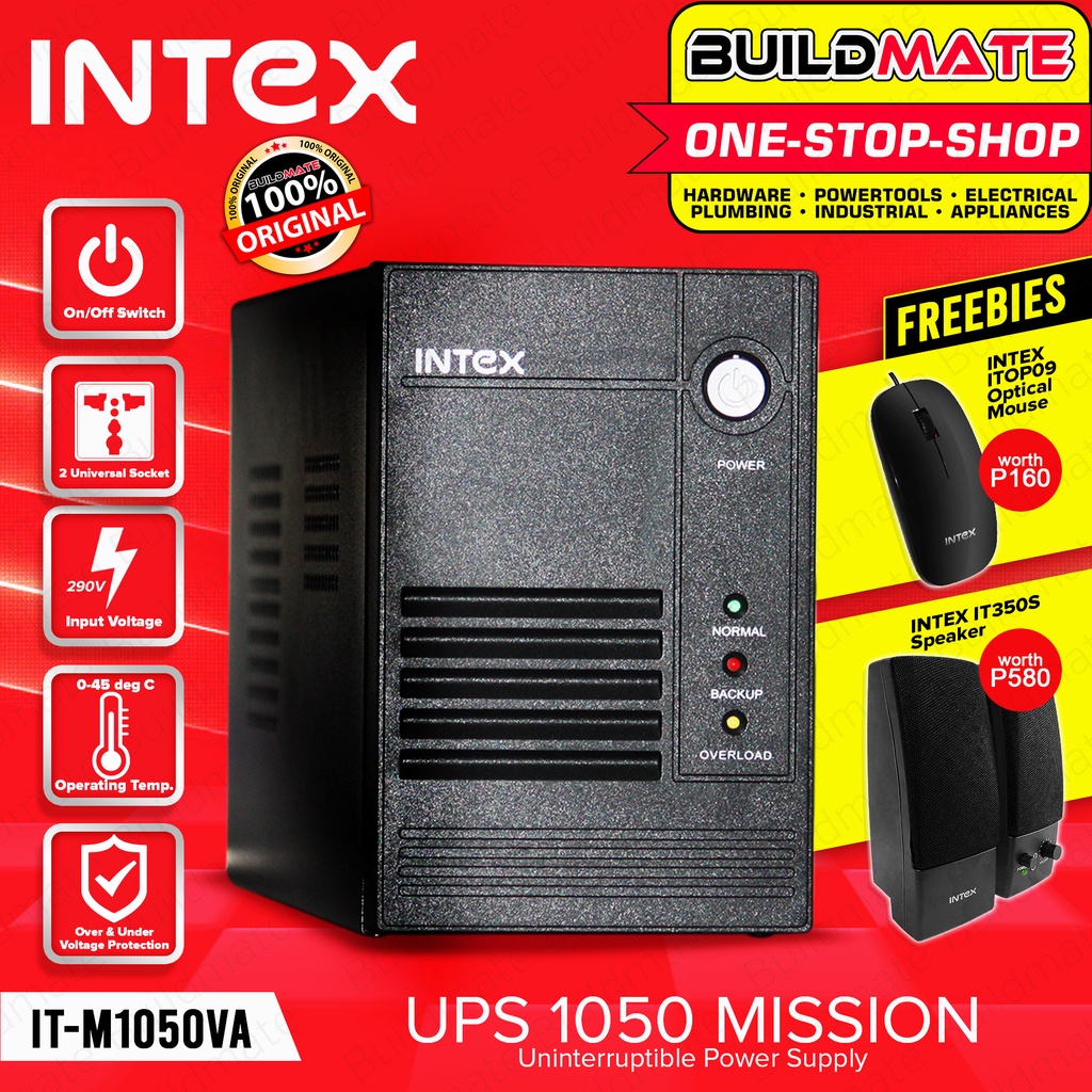 INTEX UPS Uninterruptible Computer Power Supply 1050VA ITM1050VA 100% ... INTEX UPS Uninterruptible Computer Power Supply 1050VA ITM1050VA 100% ...