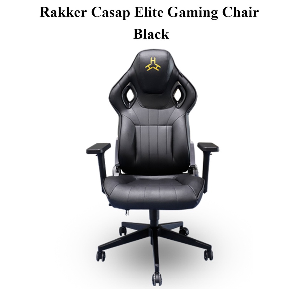 Rakker Casap Elite Gaming Chair Black, Rakk Gears Essentials Racing ...