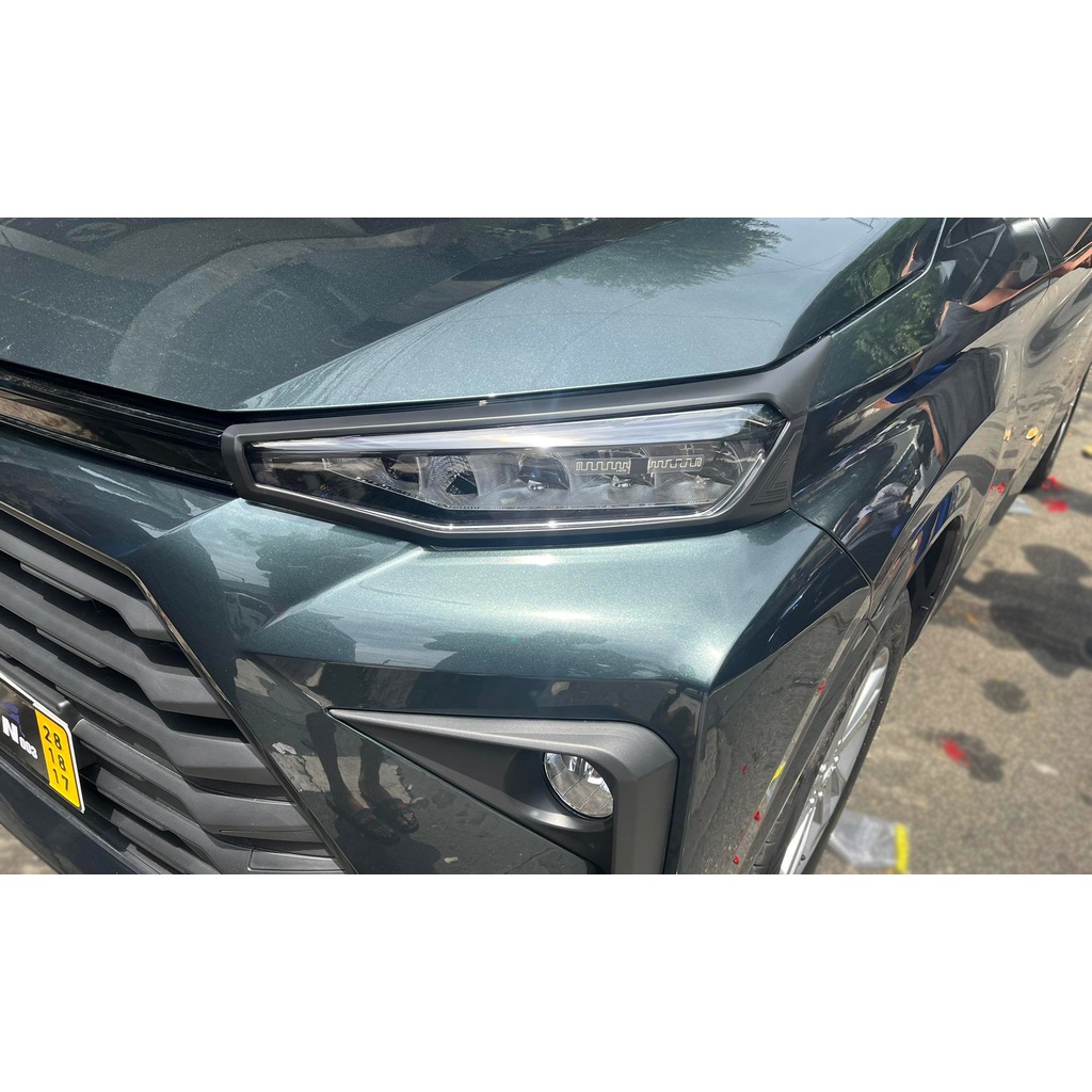 Toyota Avanza 2022 Matte Black Combo Garnish Cover Set | Shopee Philippines