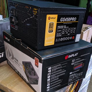 INPLAY GS450PRO 450W True Rated PSU Power Supply 80 Plus | Shopee ...