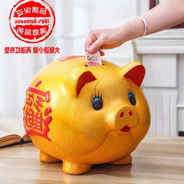 Ceramic Pig Coin Bank Lucky Charm Save Case | Shopee Philippines