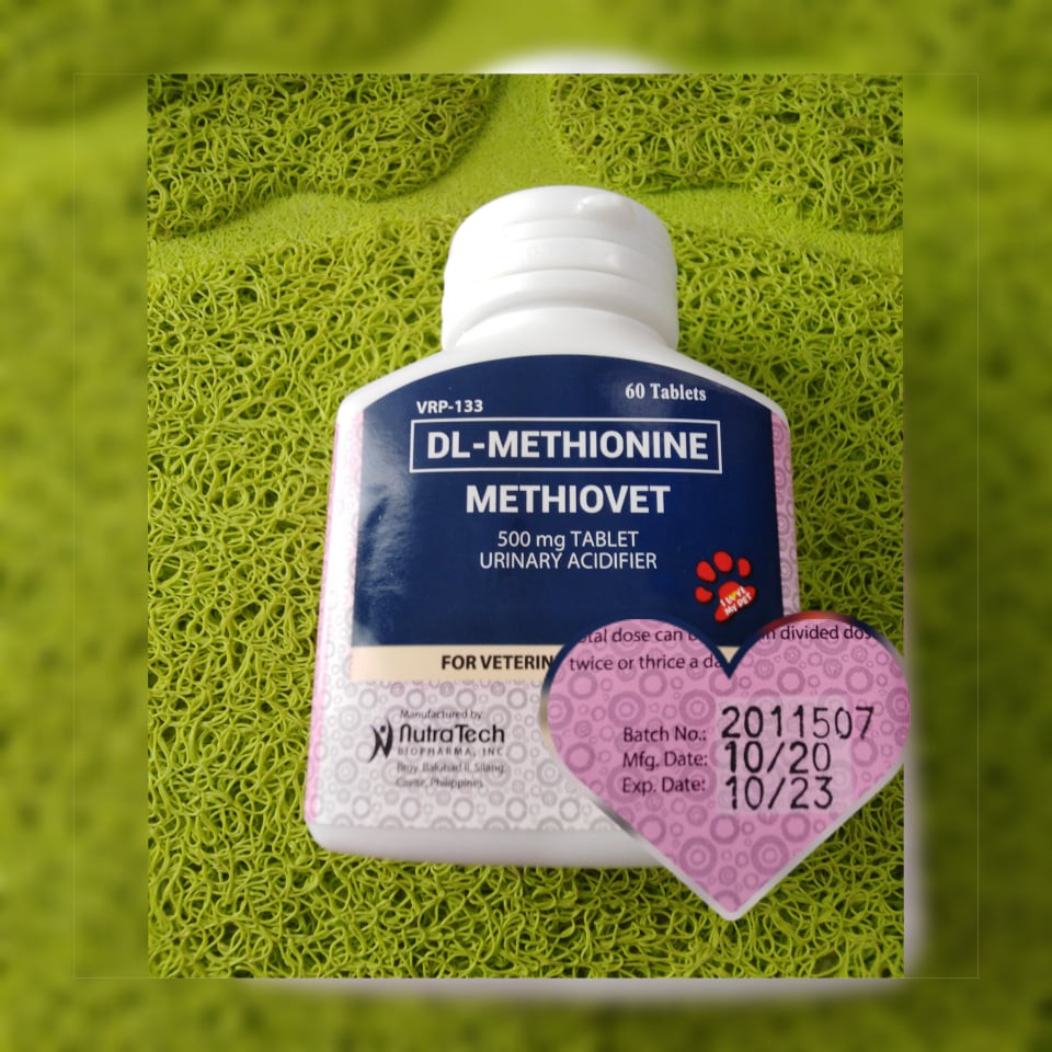 Methiovet 60 Tablets (Urinary Acidifier) | Shopee Philippines