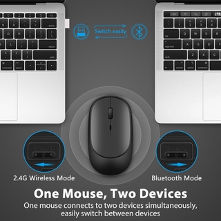Goojodoq Wireless Mouse Bluetooth 2.4G | Shopee Philippines