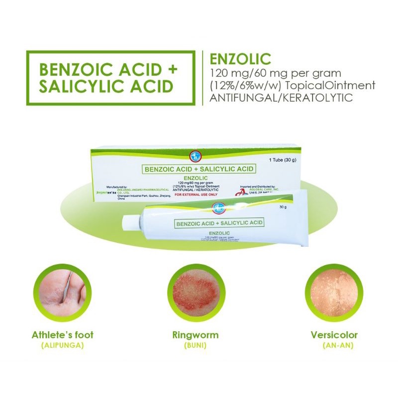 Effective anti fungal cream ENZOLIC for buni alipunga had had an-an ...