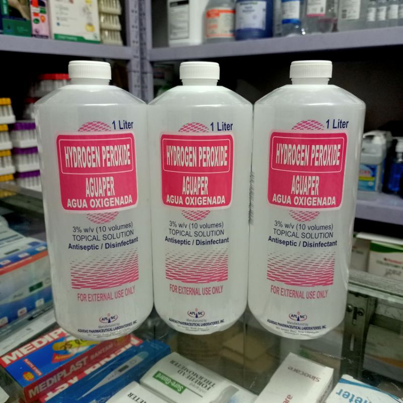HYDROGEN PEROXIDE / AGUA OXIGENADA - 1 LITER | Shopee Philippines