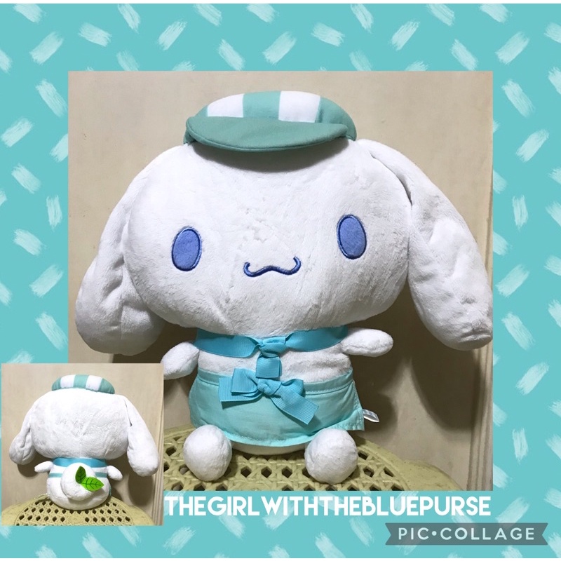 Sanrio Cinnamoroll Picnic Cafe Cafeteria Rare Plush Stuffed Toy ...