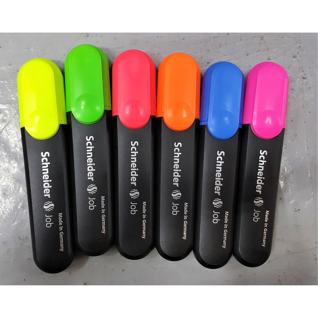 GERMANY SCHNEIDER JOB NEW HIGHLIGHTER (PER PCS) | Shopee Philippines