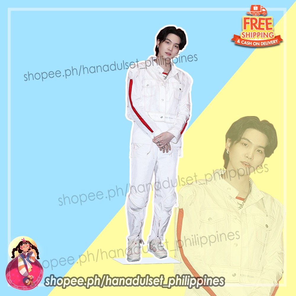 K-Pop 5 inches Bts Suga Standee ♥ [ Las Vegas ] | hdsph | Shopee ...