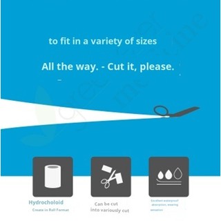 Neoderm Hydrocolloid Dressing Acne Pimple Wound Treatment 5cm x 1m ...