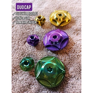 TITANIUM GR5 DUO CAP ( SNIPER / RAIDER / WAVE SONIC ) | Shopee Philippines