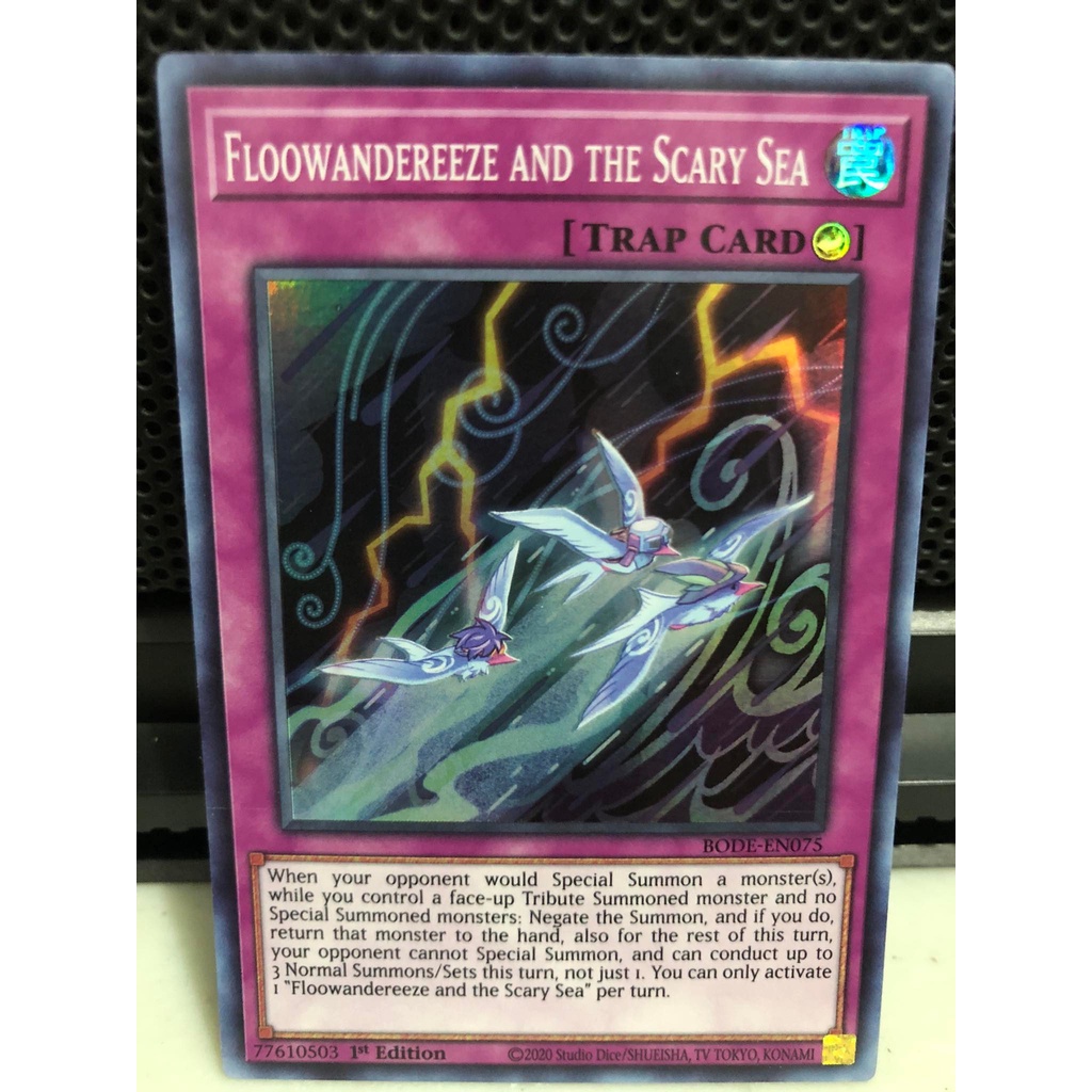 Floowandereeze and the Scary Sea - BODE-EN075 - Super Rare 1st Edition ...