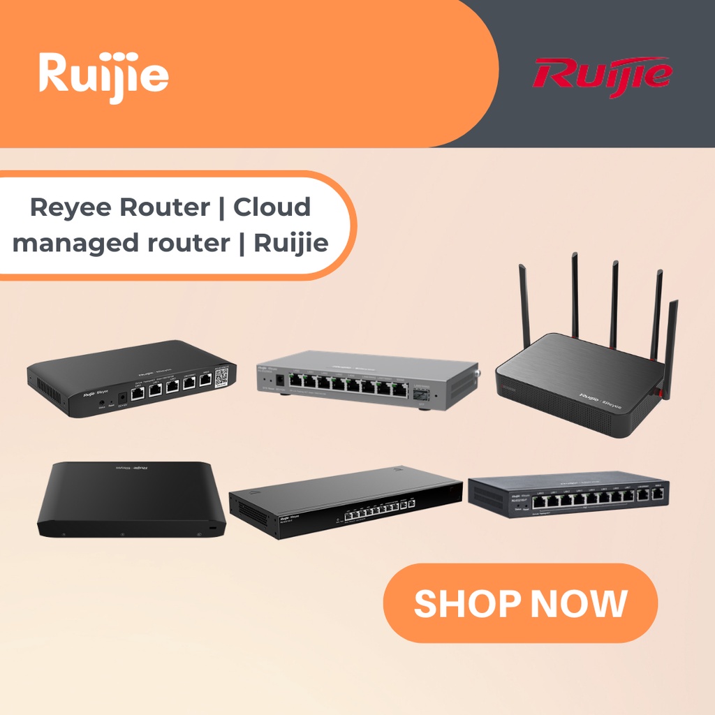 Reyee Router | Cloud managed router | Ruijie | Shopee Philippines