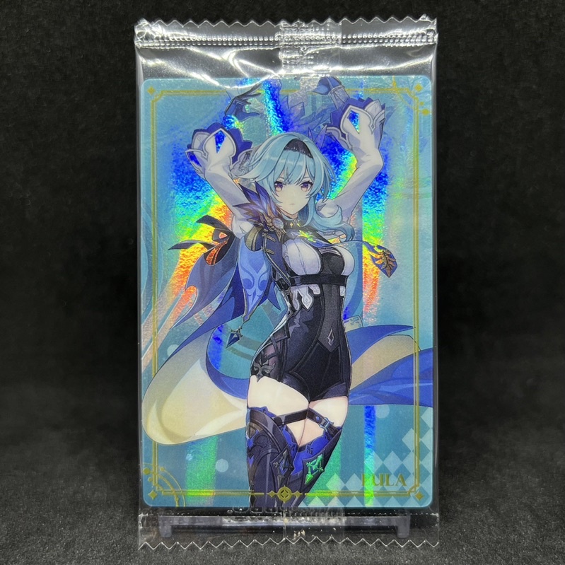 Genshin Impact Series 2 Sealed Wafer Card - Eula R08 - Bandai ...