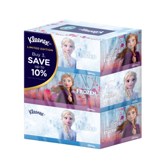 Kleenex Facial Tissue Disney Box 2 Ply 170 Pulls x 3 Boxes | Shopee ...