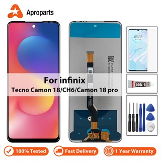 Display For Tecno Camon 18 18P CH6 CH6n CH7n CH7 LCD With Touch Screen ...