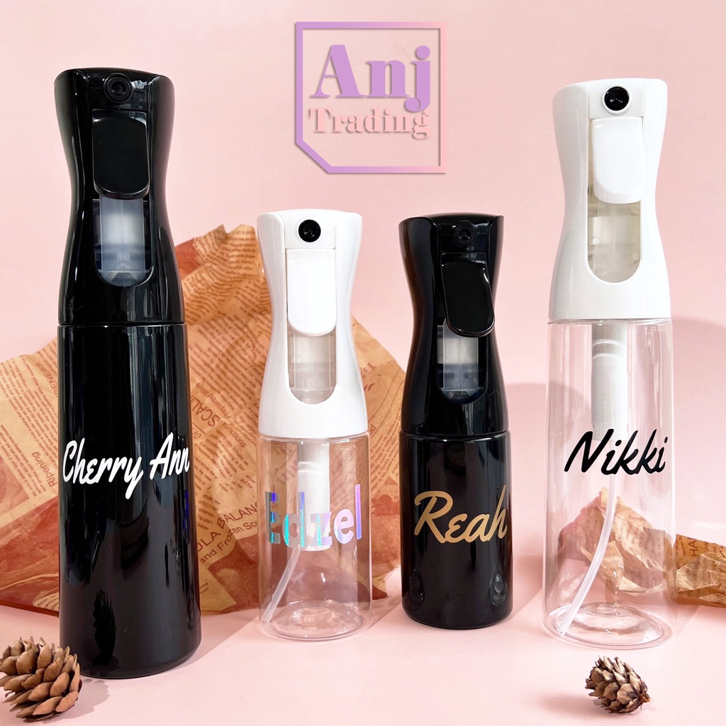 Spray Bottle Continuous Alcohol Mist Sprayer for Hairstyling Cleaning ...