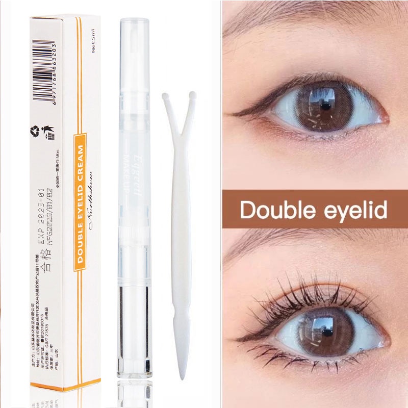 Big Double Eyelids Styling Shaping Cream Tools Practical Eyelid Glue Tool Professional Invisible ...