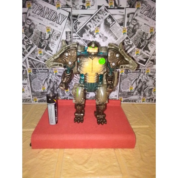 Transformers Beast Wars Rhinox Transmetal Figure | Shopee Philippines