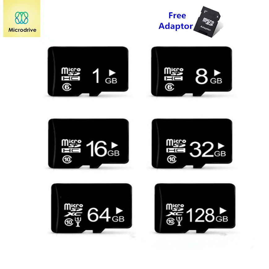 Flash Memory Card 1G/2G/4G/8G/16G/32G/64G/128G Flash Drive Micro SD ...