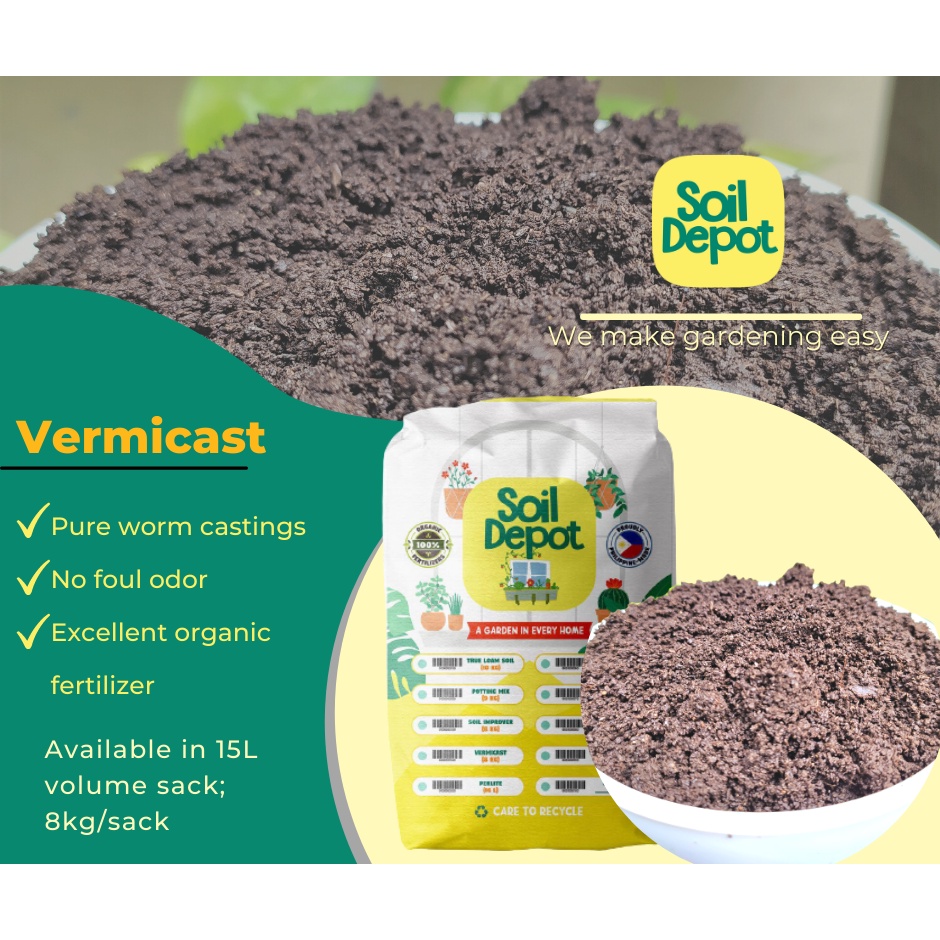 Vermicast - Soil Depot | Shopee Philippines