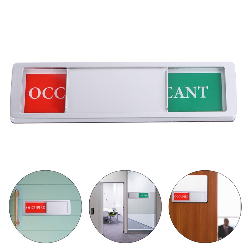 Sliding Occupied Vacant Door Sign for Office Meeting Room Occupied Door ...