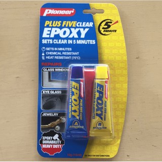 PIONEER Plus Five Clear Epoxy, adhesive, thermosetting type, invisible ...