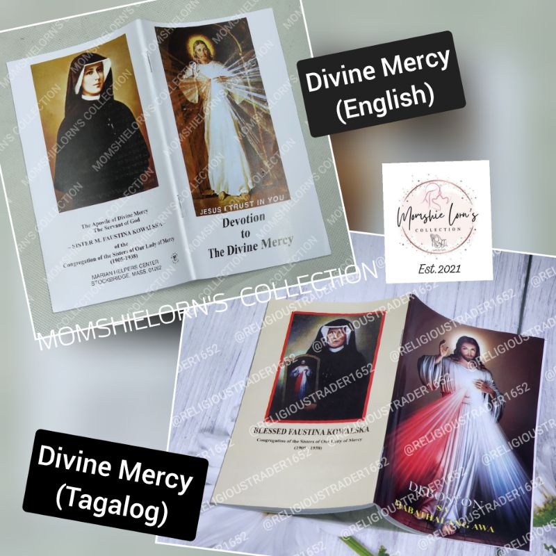 Devotion to Divine Mercy | Prayer booklet | Tagalog & English | Shopee ...