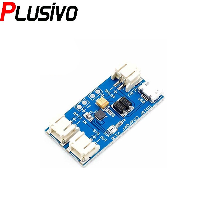 Micro USB and Solar Li-Ion Battery Charger Module (500 mA) | Shopee ...