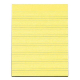 Yellow Pad (sold per 5 sheets/per 5 pieces) | Shopee Philippines