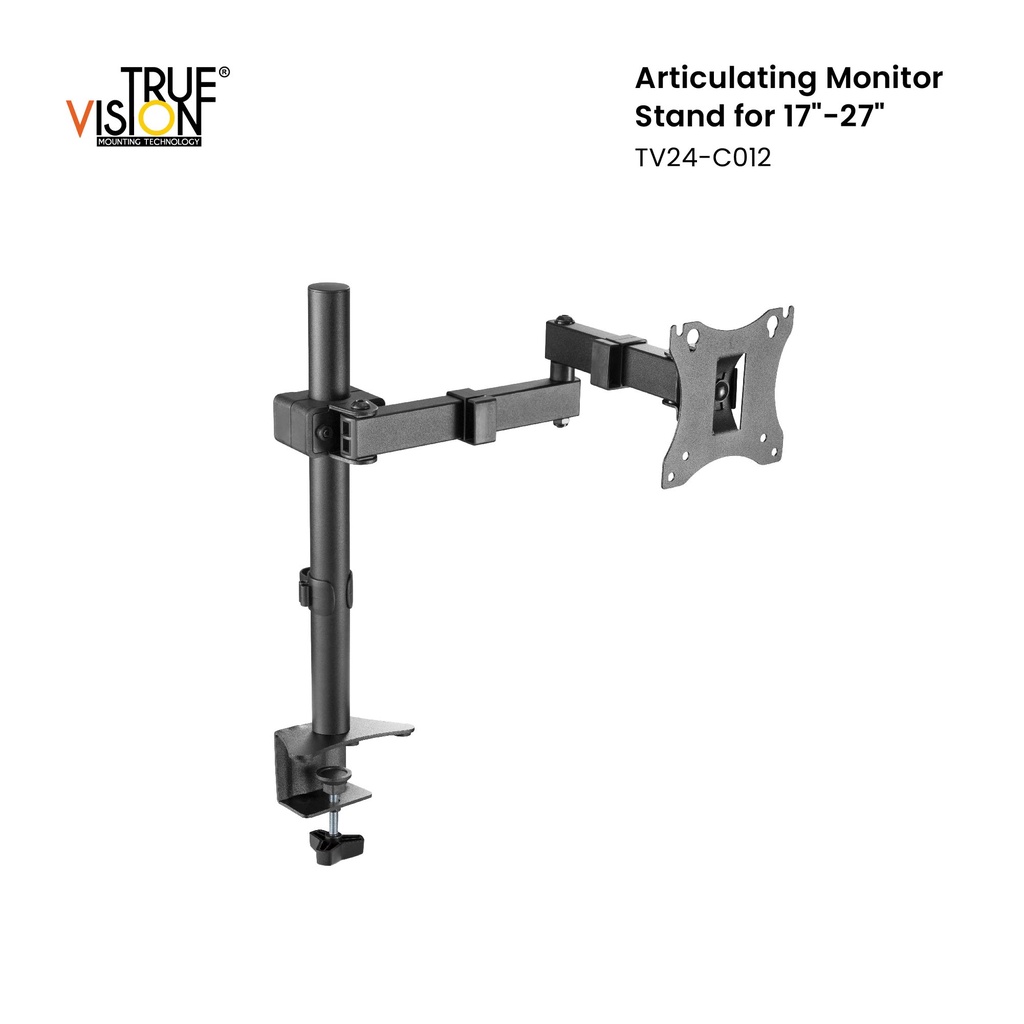 True Vision Articulating Monitor Stand for 17"-27" TV24-C012 | Shopee ...