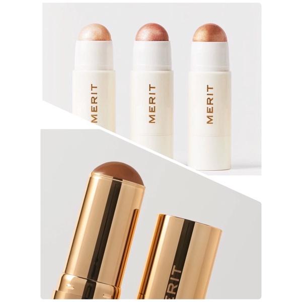 Authentic Merit Beauty Bronze Balm Sheer Bronzer and Day Glow ...