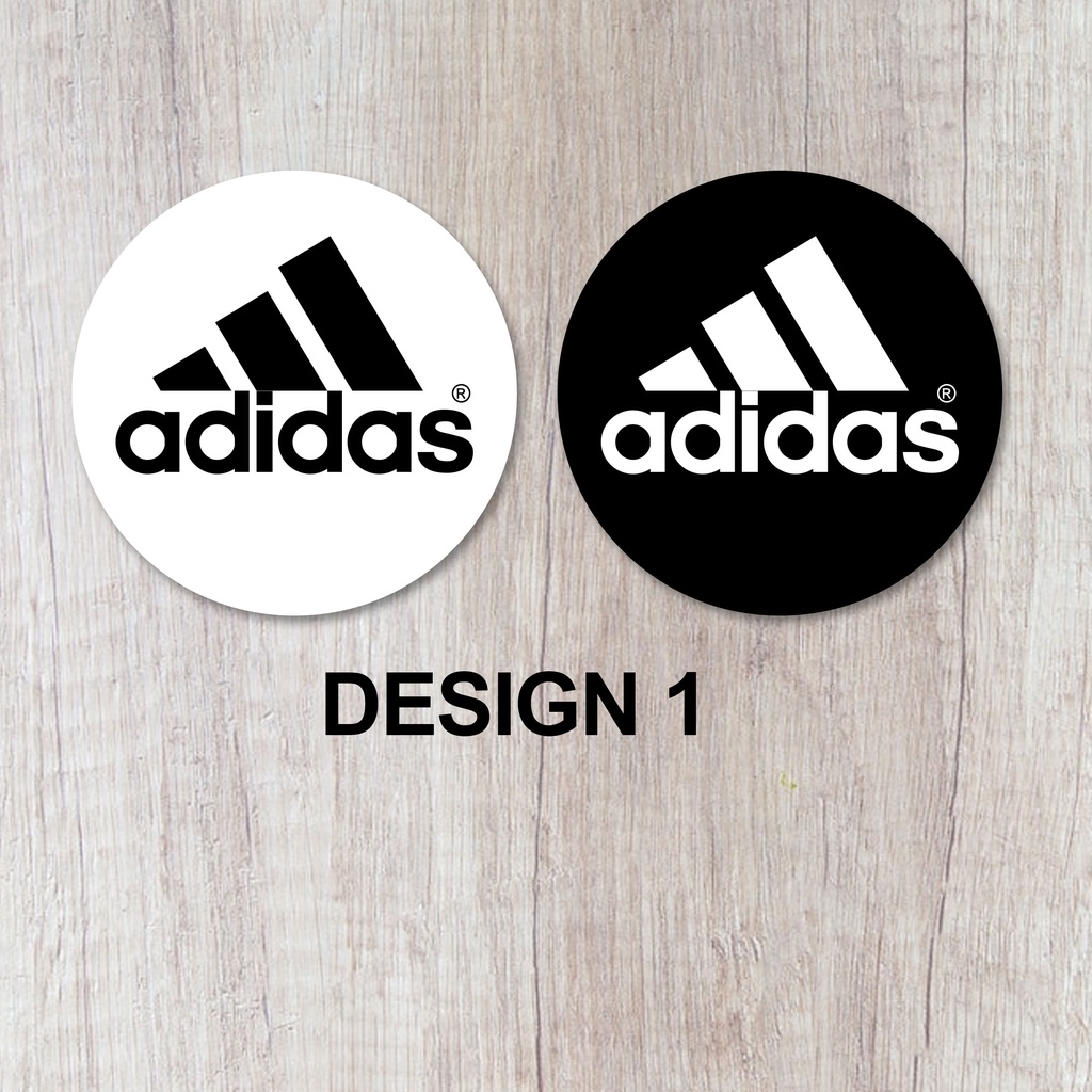 Adidas Logo - vinyl laminated sticker | Shopee Philippines