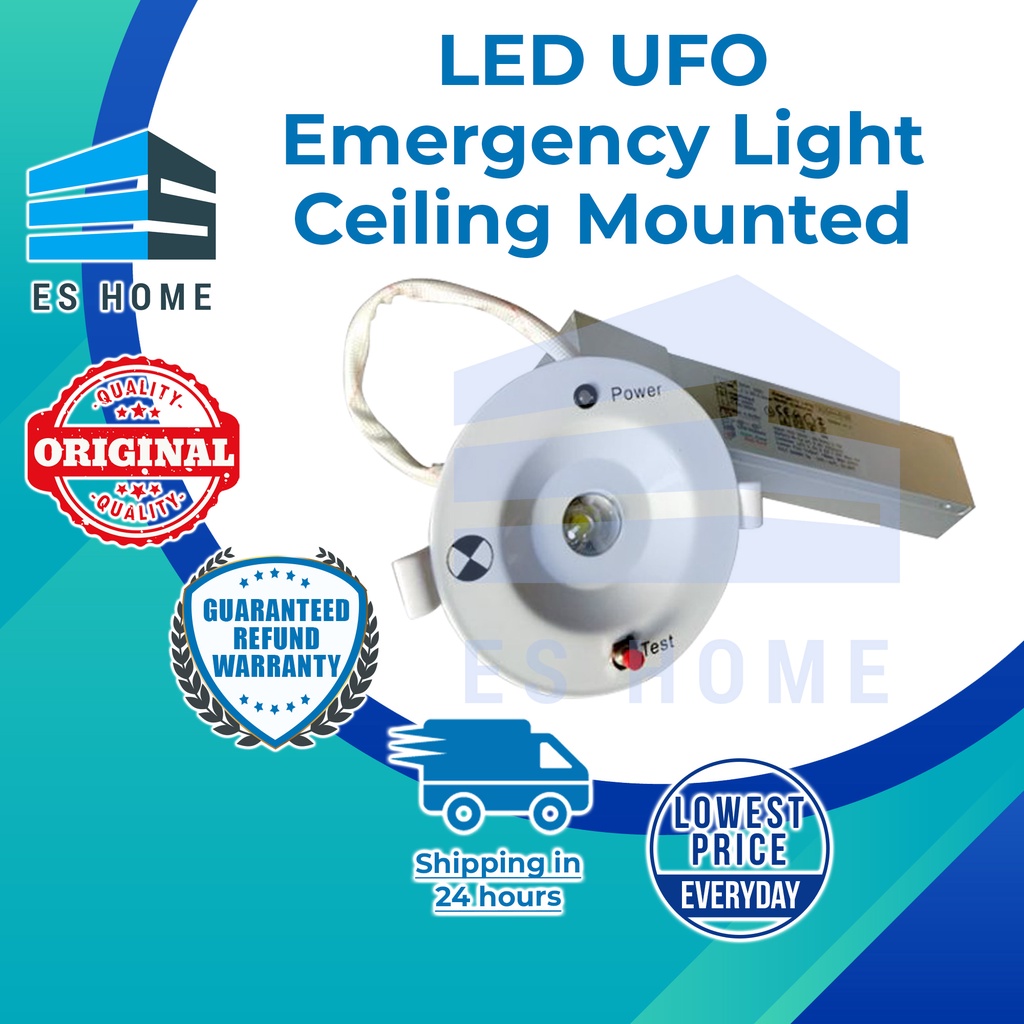 Ceiling Mounted Emergency Lights | Shelly Lighting
