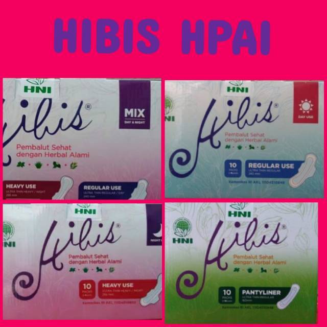 Hibis Pantyliner Hpai - Hibis Sanitary Napkins Day - Hibis Mix Night | Shopee Philippines