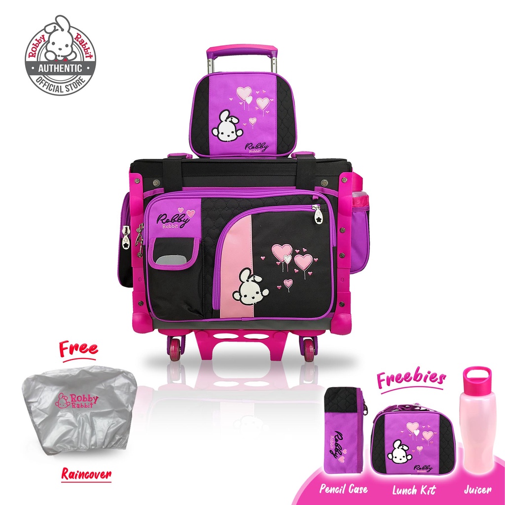 Robby Rabbit Joyful Heart Large Box-Type Trolley | Shopee Philippines