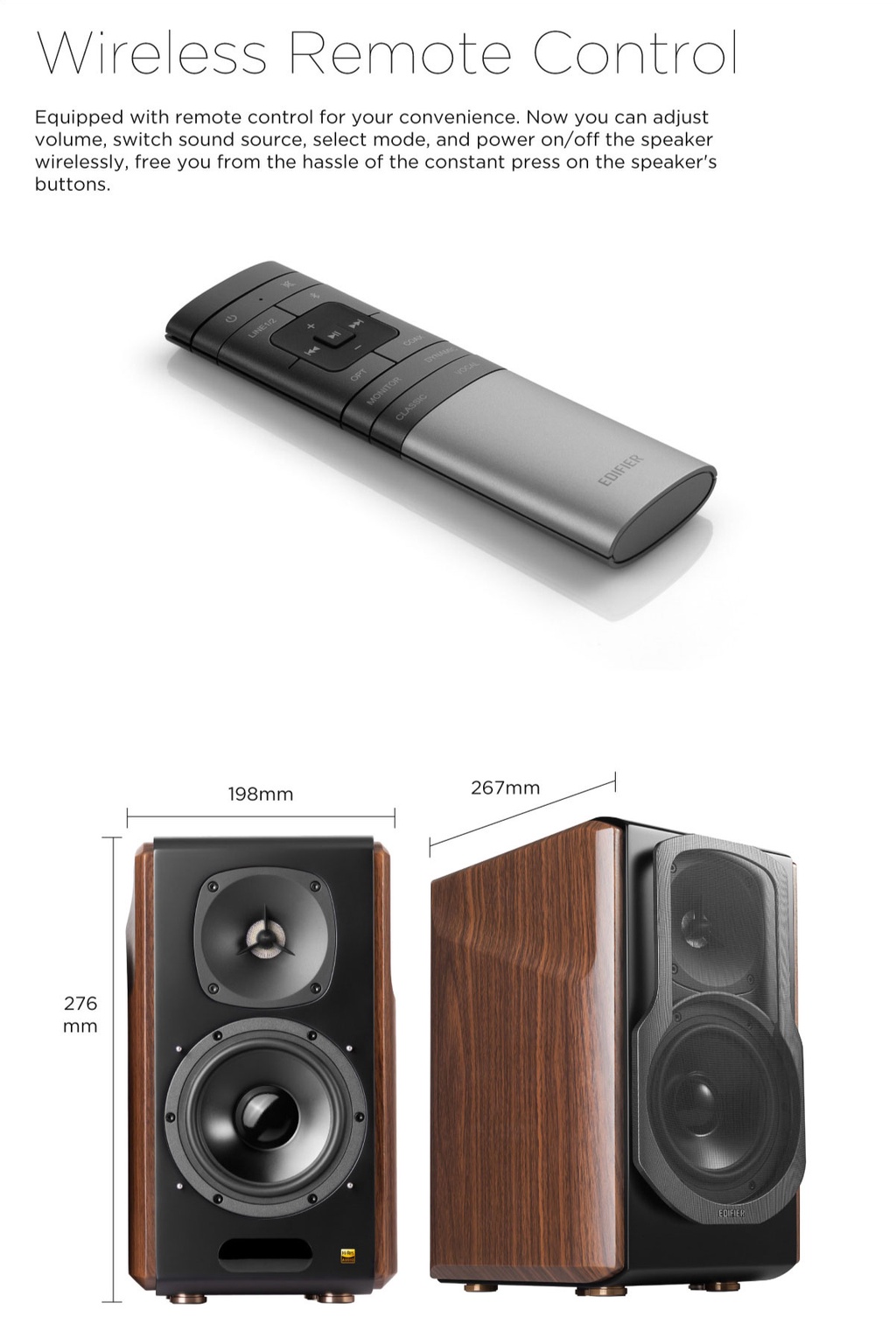 Edifier S2000 MKIII High Quality 2.0 Active Monitor Music Production ...