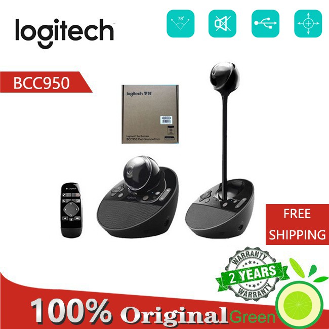 Logitech BCC950 HD Camera Conference 1080p Video Webcam | Shopee ...