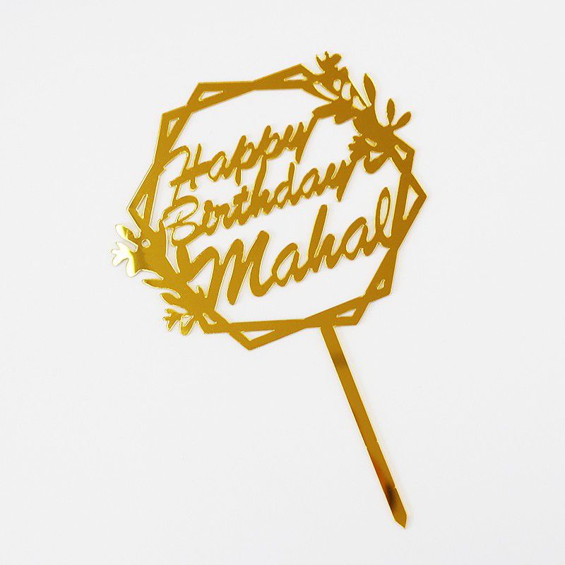 Happy Birthday Mahal Cake Topper Acrylic | Shopee Philippines