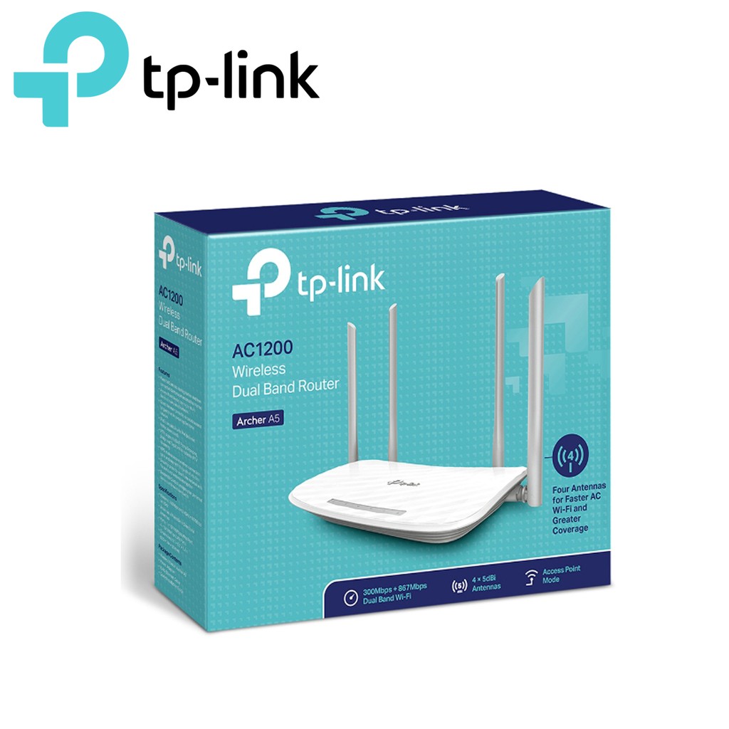 TP-Link Archer A5 Ac1200 Wireless Dual Band Router | Shopee Philippines