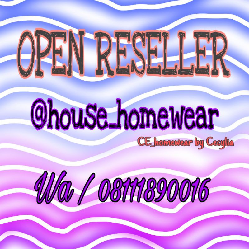 Ce Homewear By Cecylia (Reseller) | Shopee Philippines