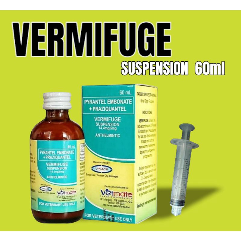 VERMIFUGE Suspension Syrup 60ml | Shopee Philippines VERMIFUGE Suspension Syrup 60ml | Shopee Philippines