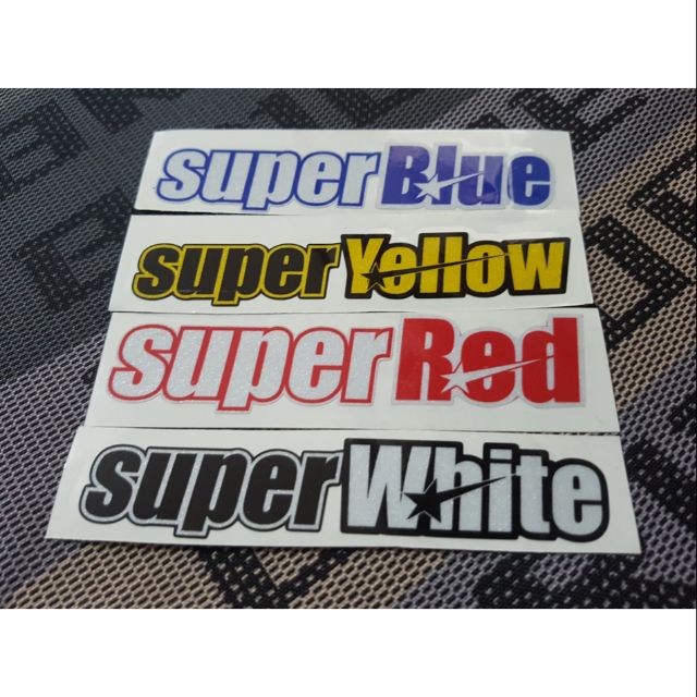 Super Colors 3M Reflectorized Sticker | Shopee Philippines