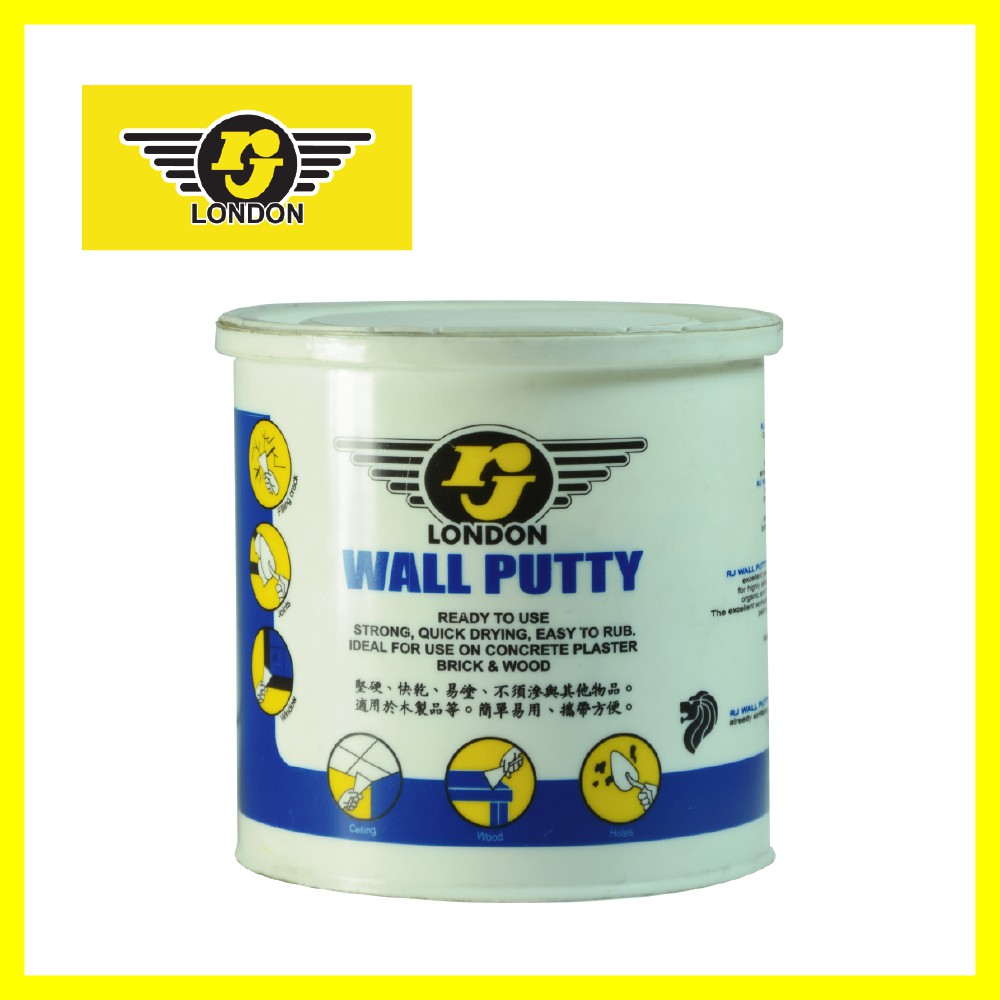 RJ WALL PUTTY - Acrylic Copolymer Emulsion putty | Shopee Philippines