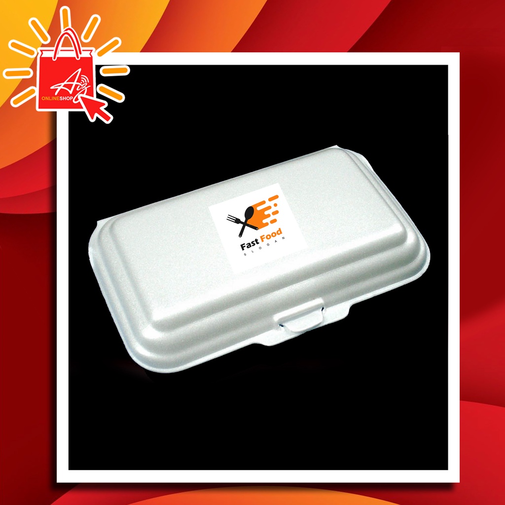 Spaghetti Styro with Sticker | Shopee Philippines