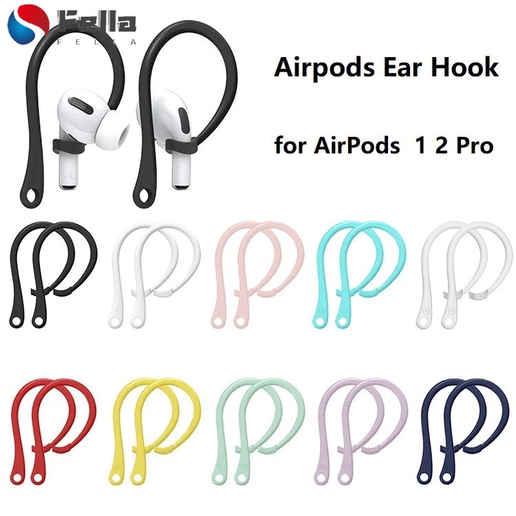 2Pcs Mini Anti-fall Bluetooth Earphone Hooks For Air-pods 1 2 AirPod ...
