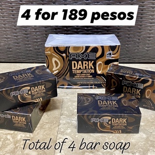 AXE Bar Soap - Dark Temptation Clean Fresh | Shopee Philippines