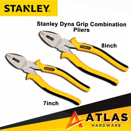 Stanley Dynagrip Combination Pliers | Shopee Philippines